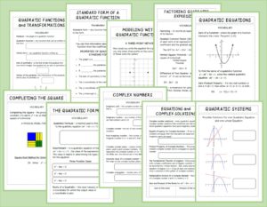 Algebra II - Flamingo Math with Jean Adams