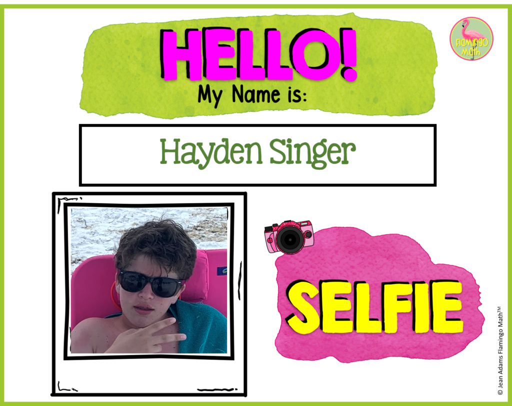 "About Me" Google Slides Digital Back to School Activity