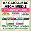 AP Calculus BC Mega Bundle (2nd Semester) - Flamingo Math with Jean Adams
