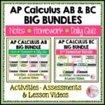 AP Calculus AB & BC Double Big Bundle Curriculum - Flamingo Math with ...