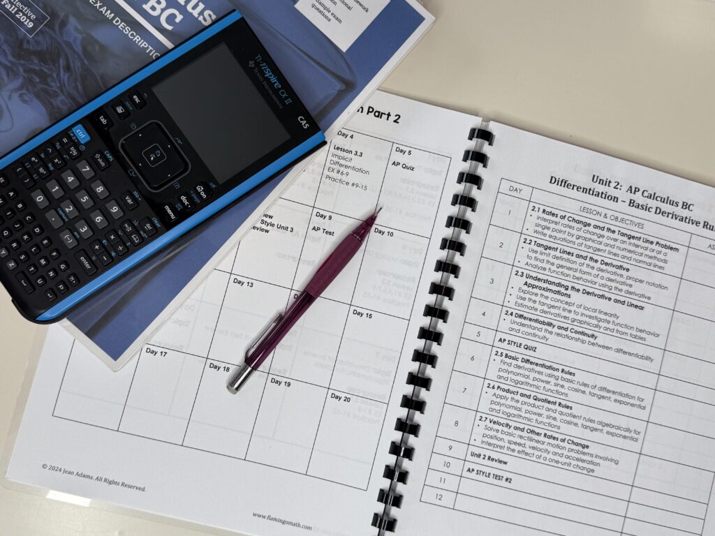 AP Calculus AB Big Bundle - Flamingo Math with Jean Adams