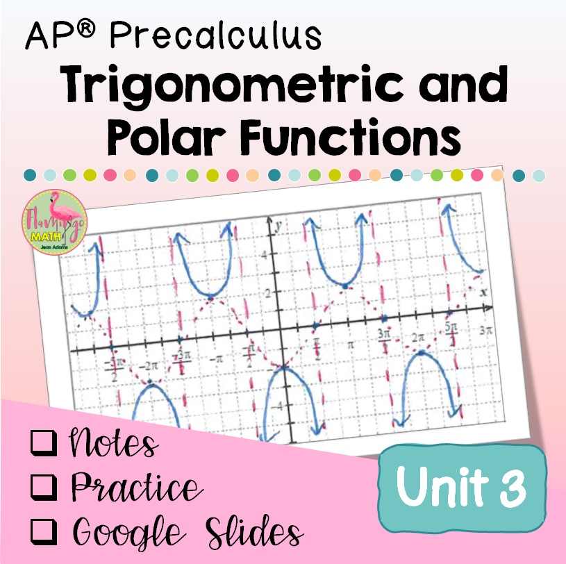 Ap Precalculus Trigonometric And Polar Functions Unit 3 Flamingo