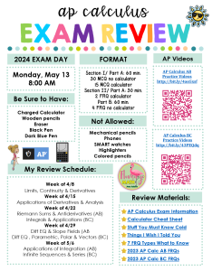 AP Calculus Exam Review - Flamingo Math with Jean Adams