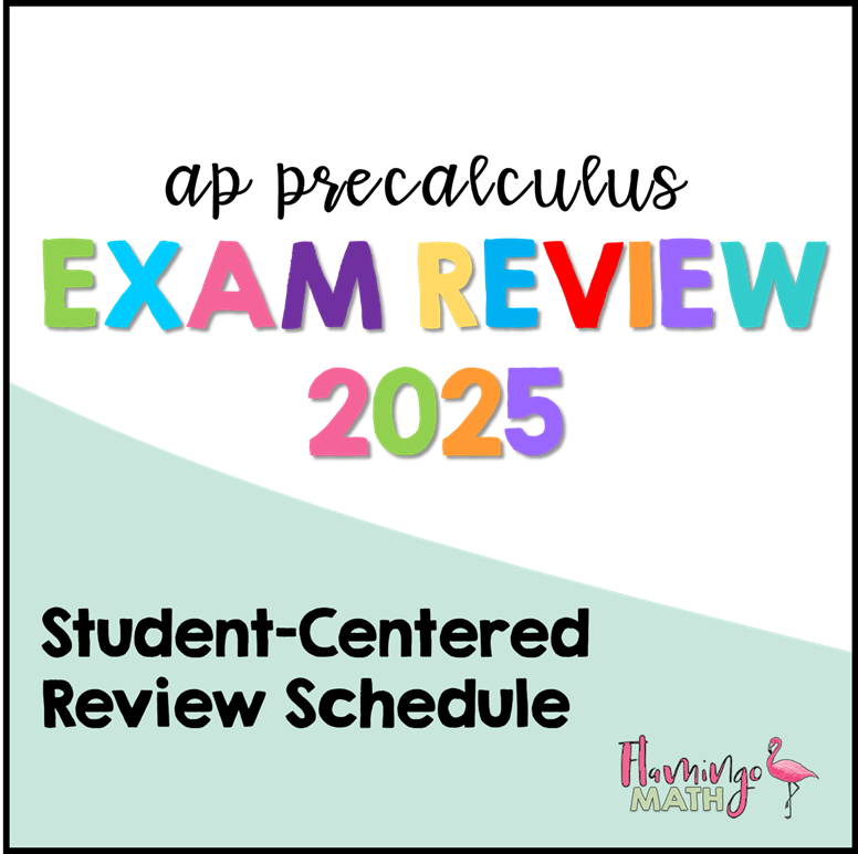 AP Precalculus Exam Review - Flamingo Math with Jean Adams