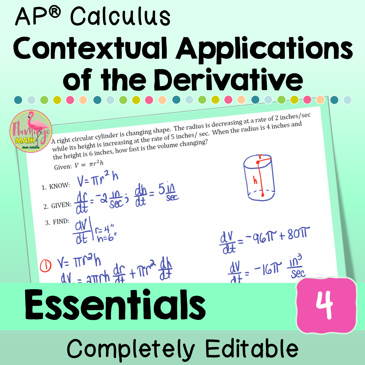 Contextual Applications of the Derivative Essentials Bundle (AP ...