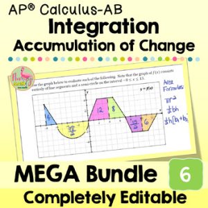 Integration MEGA Bundle (AP Calculus AB) - Flamingo Math with Jean Adams