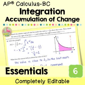 Integration Essentials Bundle (AP Calculus BC) - Flamingo Math with ...