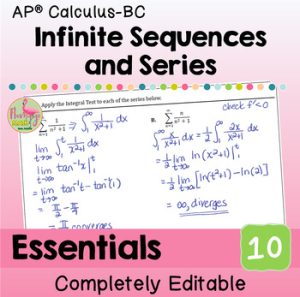 Infinite Sequences and Series Essentials (AP Calculus BC) - Flamingo Math with Jean Adams
